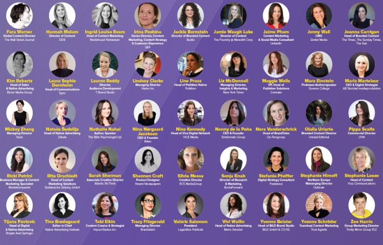 The NAI Presents: 100 Significant Women in Native Advertising 2018 ...